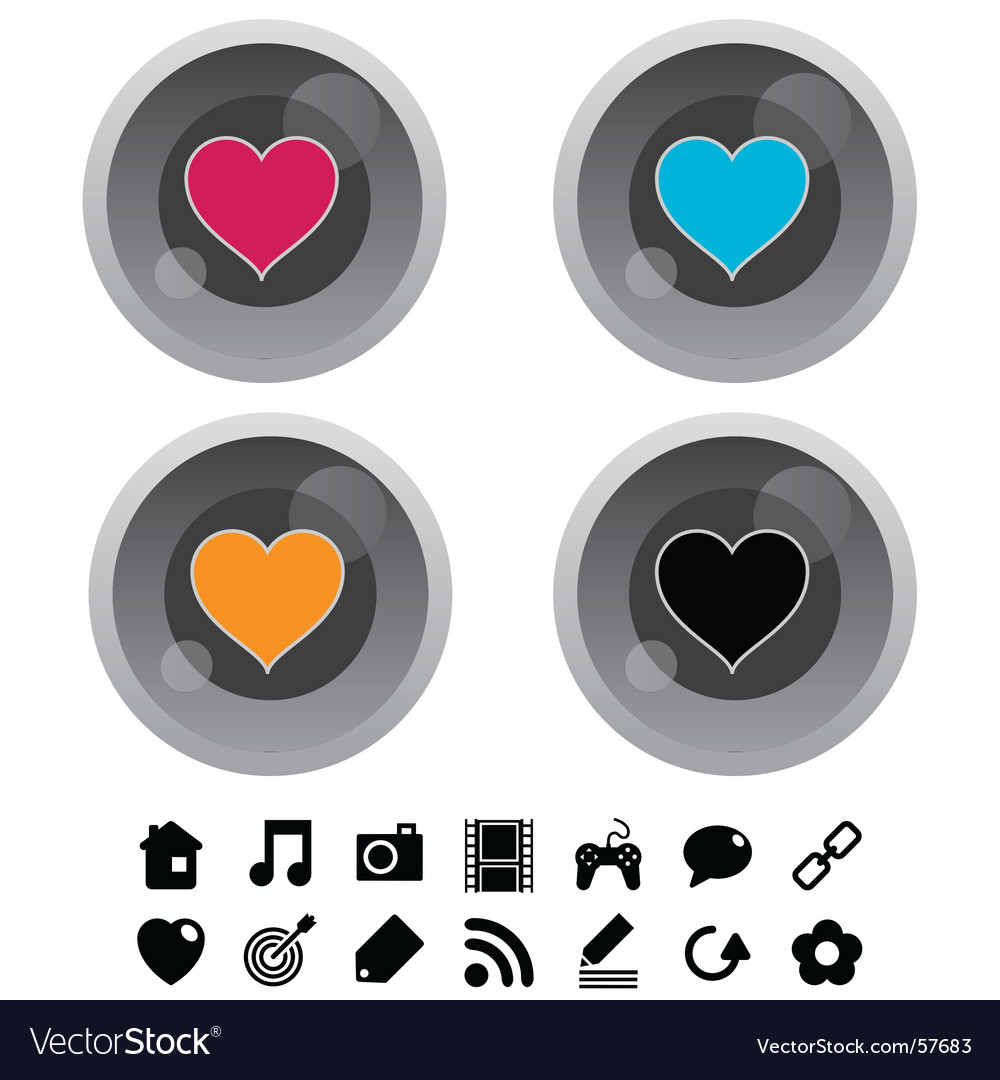 Icons Royalty Free Vector Image - VectorStock