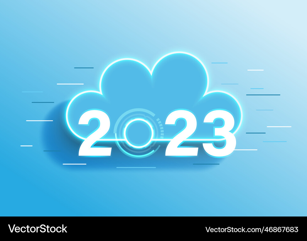 Infographic concept 2023 year hot trends Vector Image