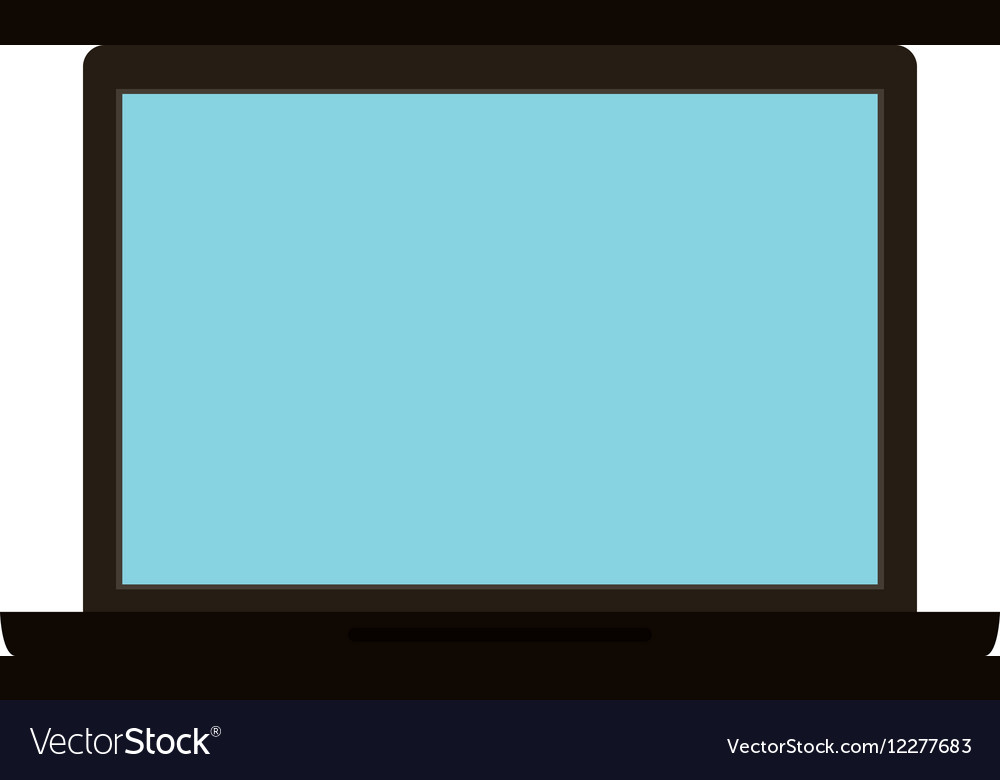 Laptop computer technology Royalty Free Vector Image