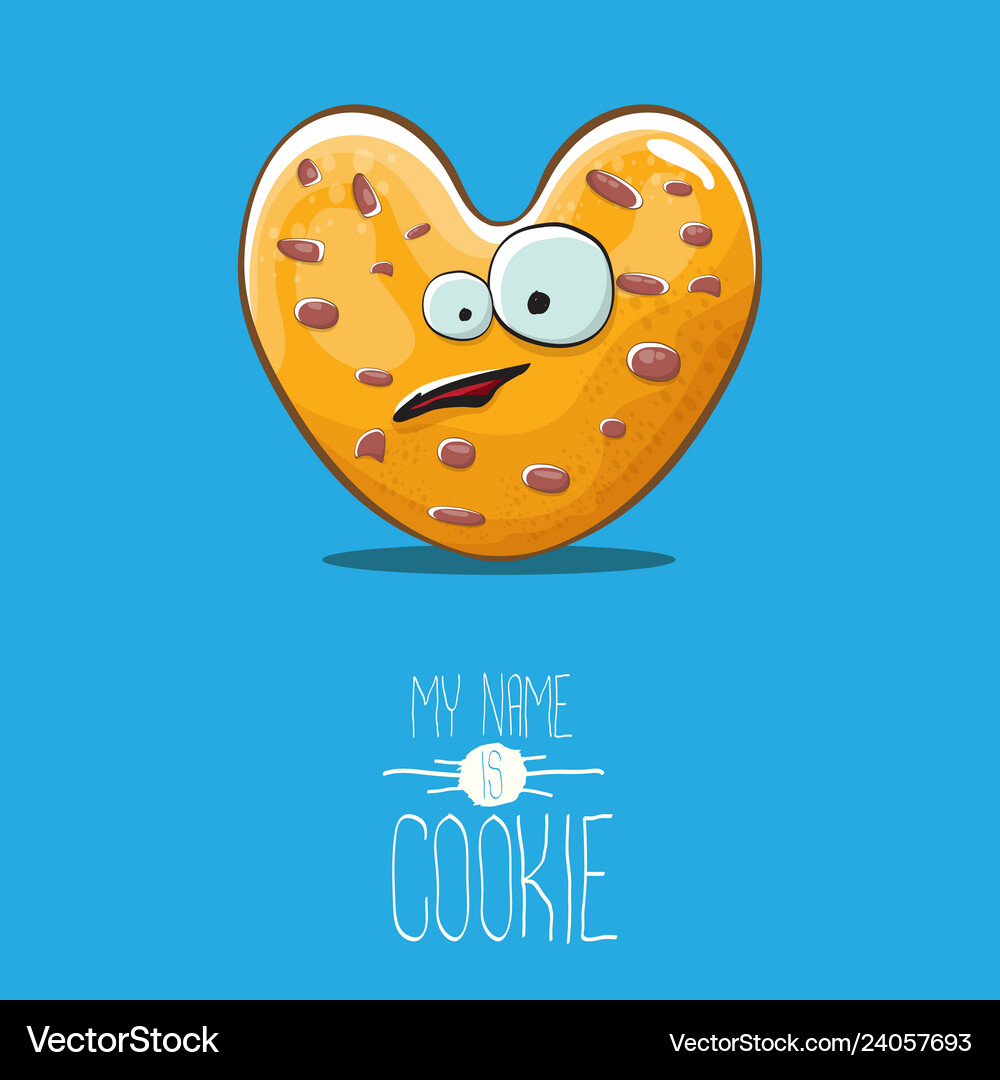 Funny hand drawn homemade heart shape Royalty Free Vector