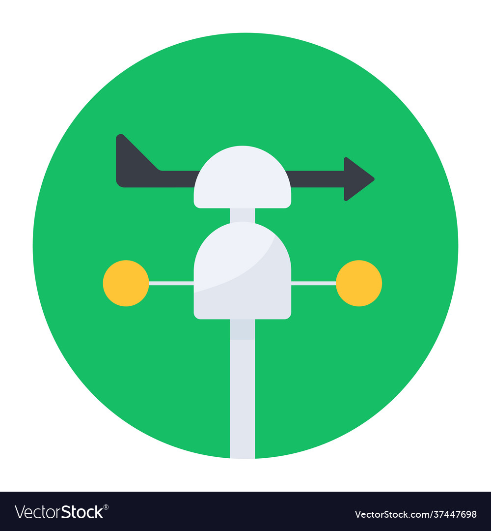 Anemometers Royalty Free Vector Image - VectorStock