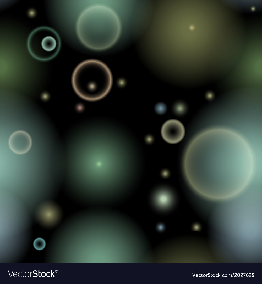 Seamless bubbles pattern Royalty Free Vector Image