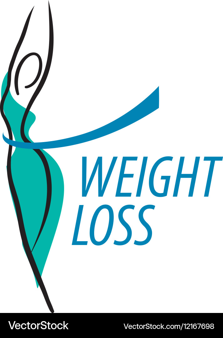 Weight loss logo Royalty Free Vector Image - VectorStock