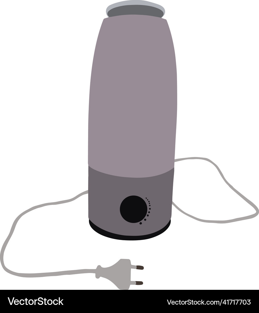 Air humidifier ultrasonic steam Royalty Free Vector Image