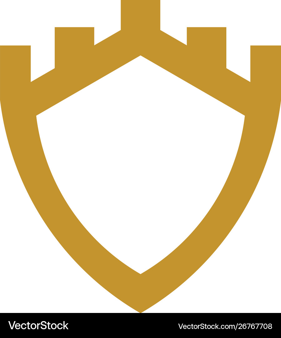 Castle logo Royalty Free Vector Image - VectorStock