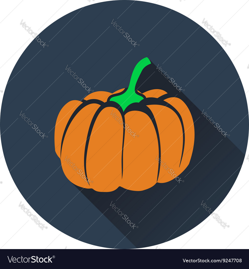 Pumpkin icon Royalty Free Vector Image - VectorStock