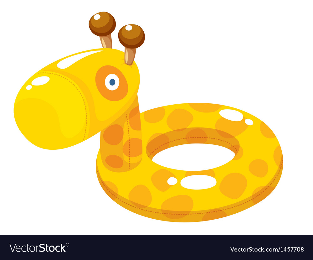 Swim Ring Floatation Device Royalty Free Vector Image