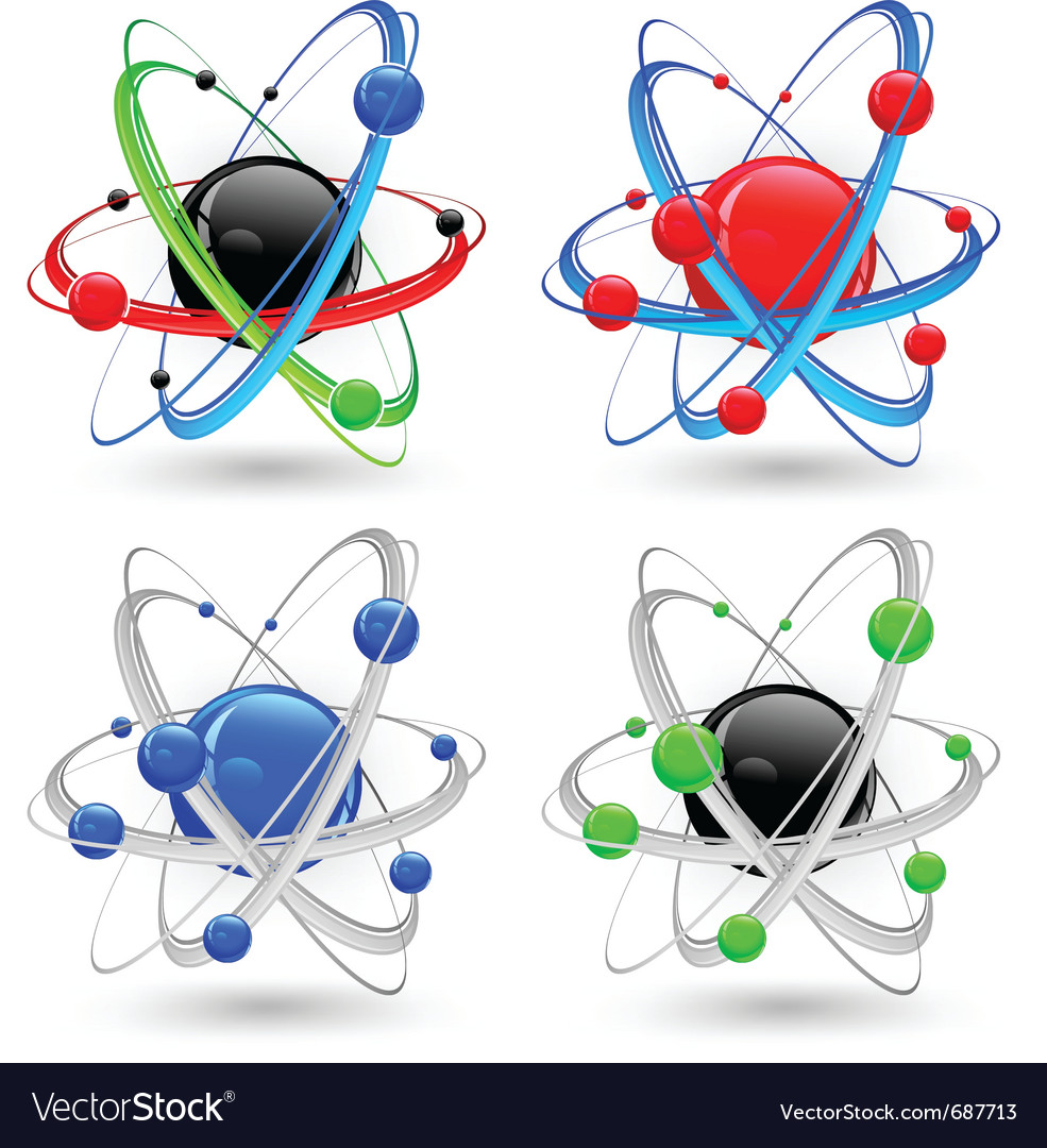 Central nucleus Royalty Free Vector Image - VectorStock