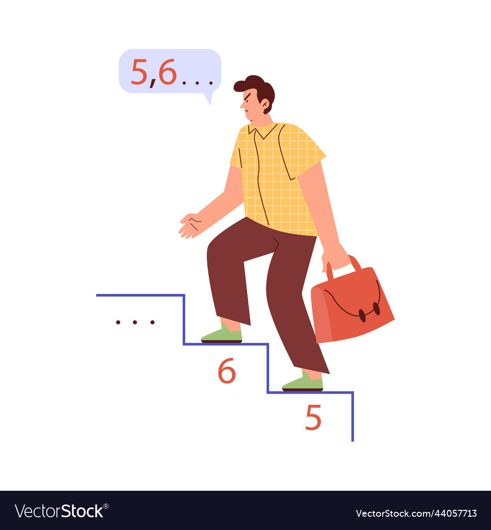 Obsessive compulsive disorder ocd Royalty Free Vector Image