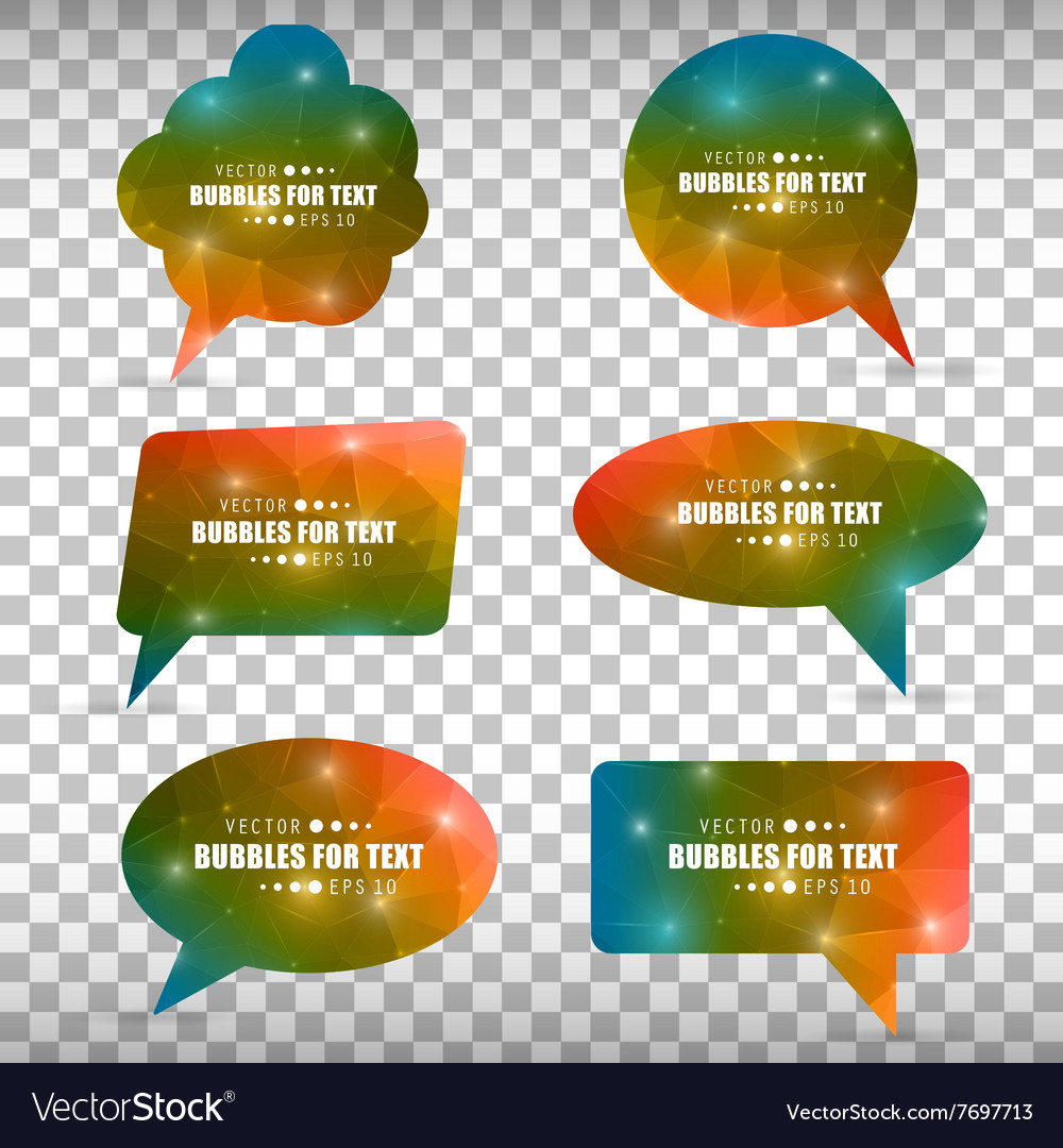 Speech bubble Royalty Free Vector Image - VectorStock