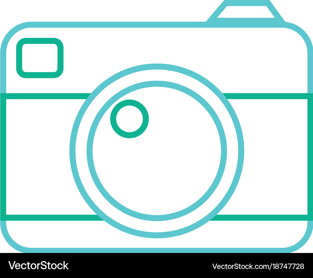 Isolated camera design Royalty Free Vector Image