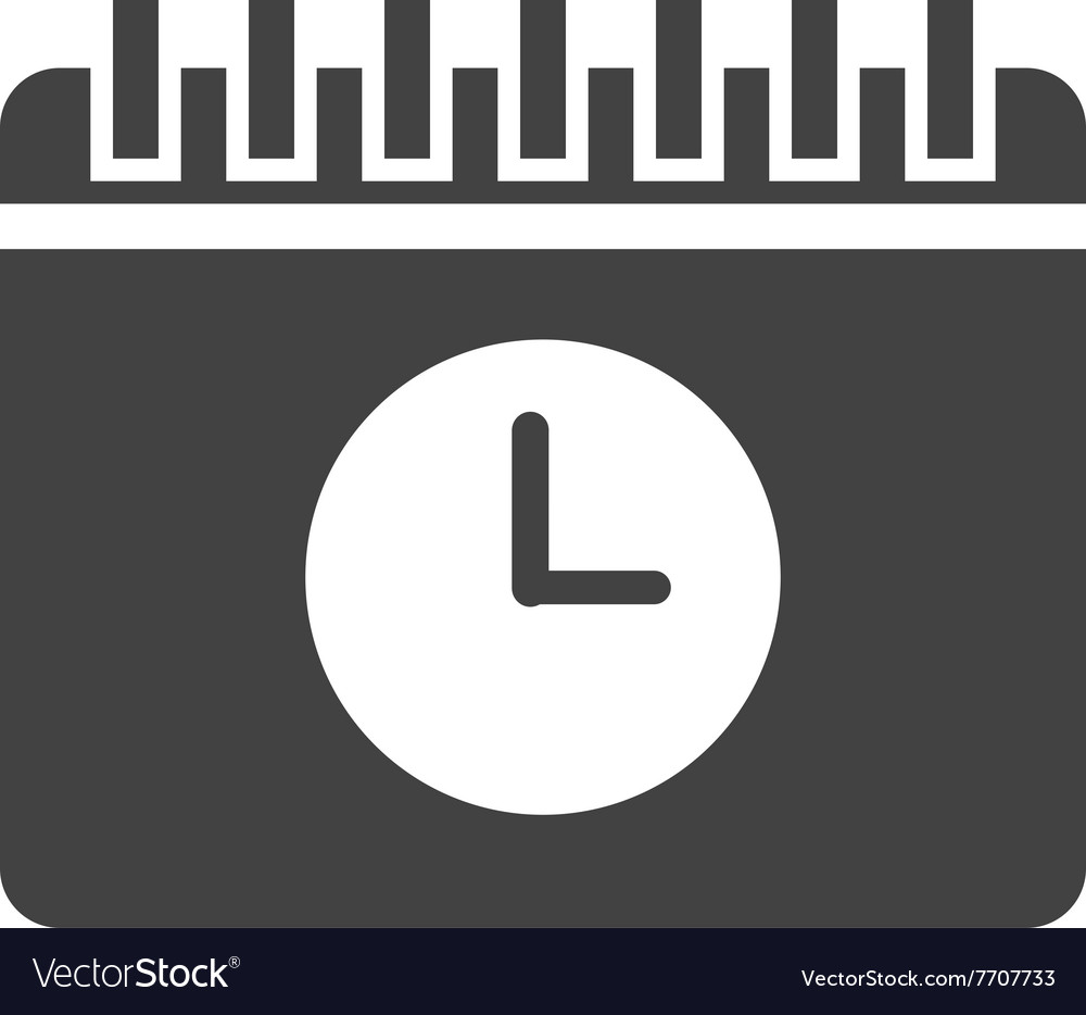 Date time Royalty Free Vector Image - VectorStock