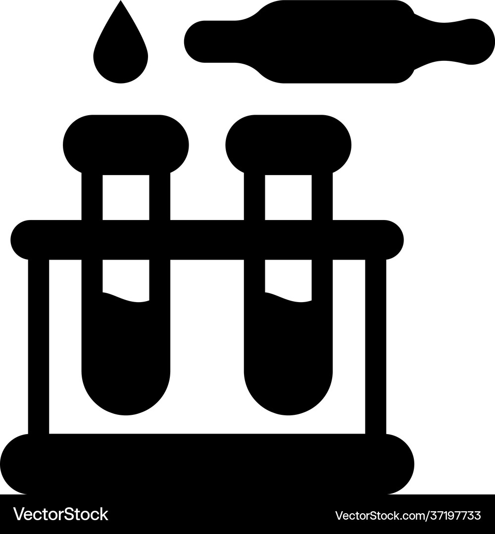 Dropper chemistry Royalty Free Vector Image - VectorStock