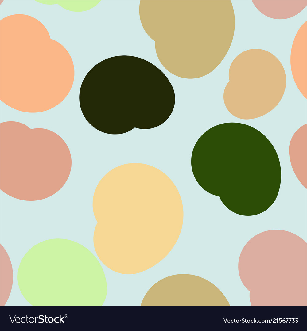 Seamless background abstract geometric circles Vector Image