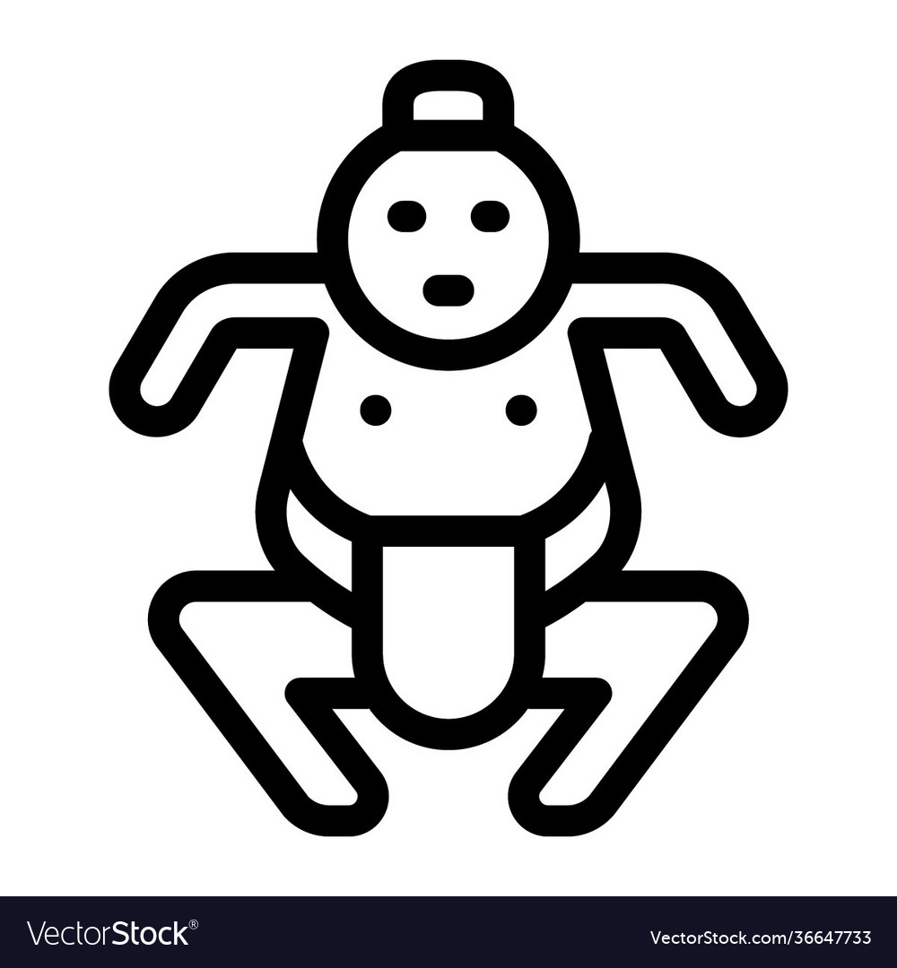 Sumo Royalty Free Vector Image - VectorStock