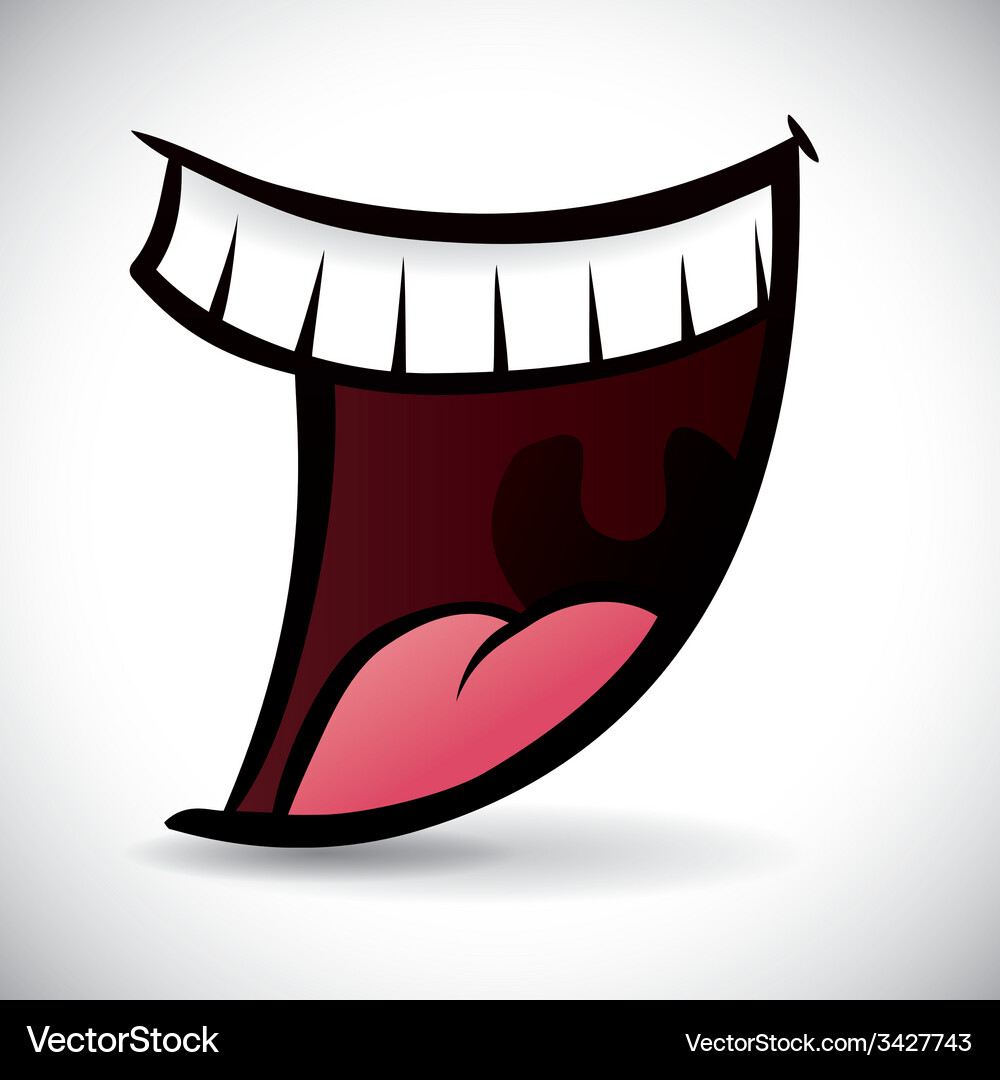 Mouth design Royalty Free Vector Image - VectorStock