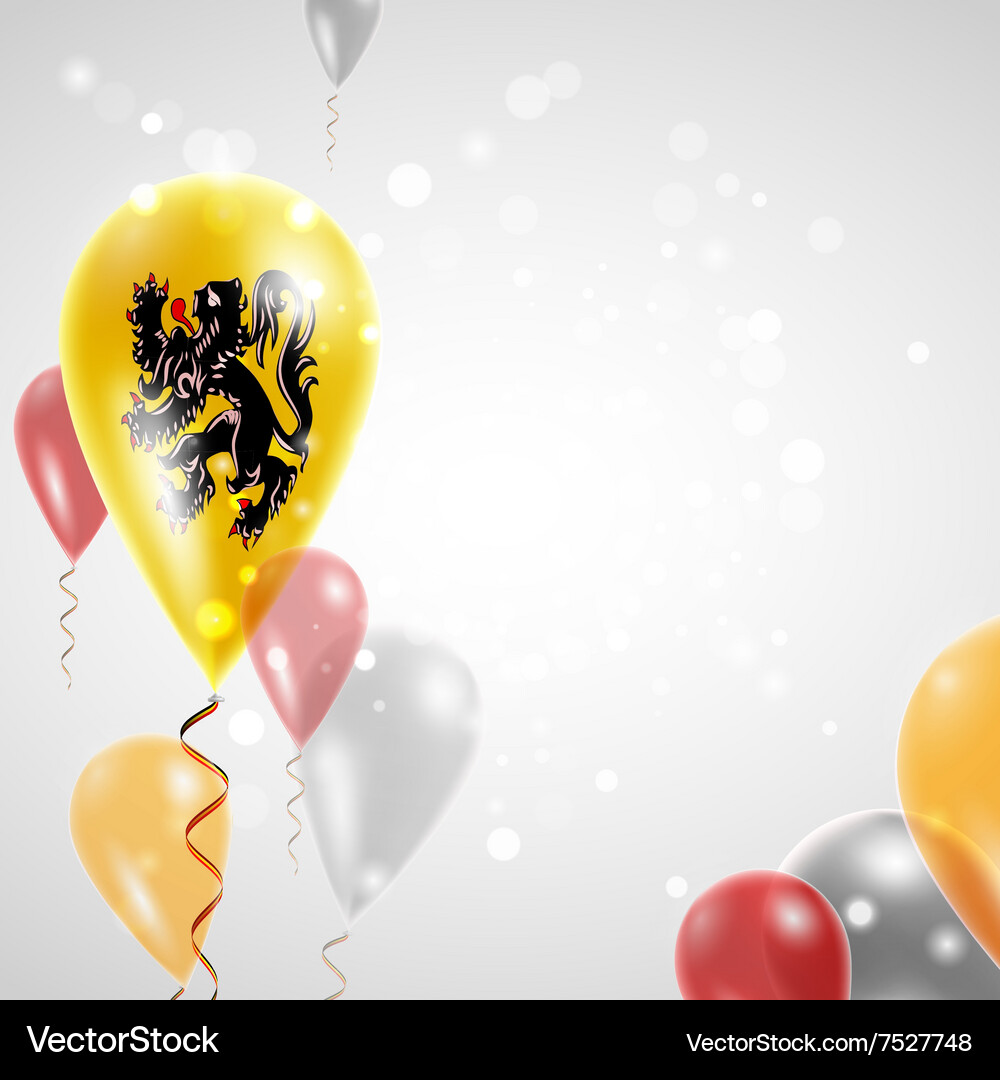 Flag of Flanders Royalty Free Vector Image - VectorStock