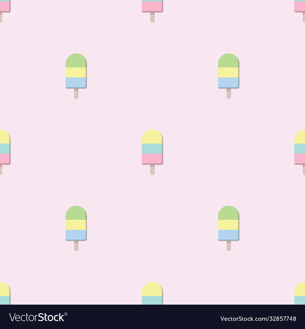 Ice cream pattern Royalty Free Vector Image - VectorStock