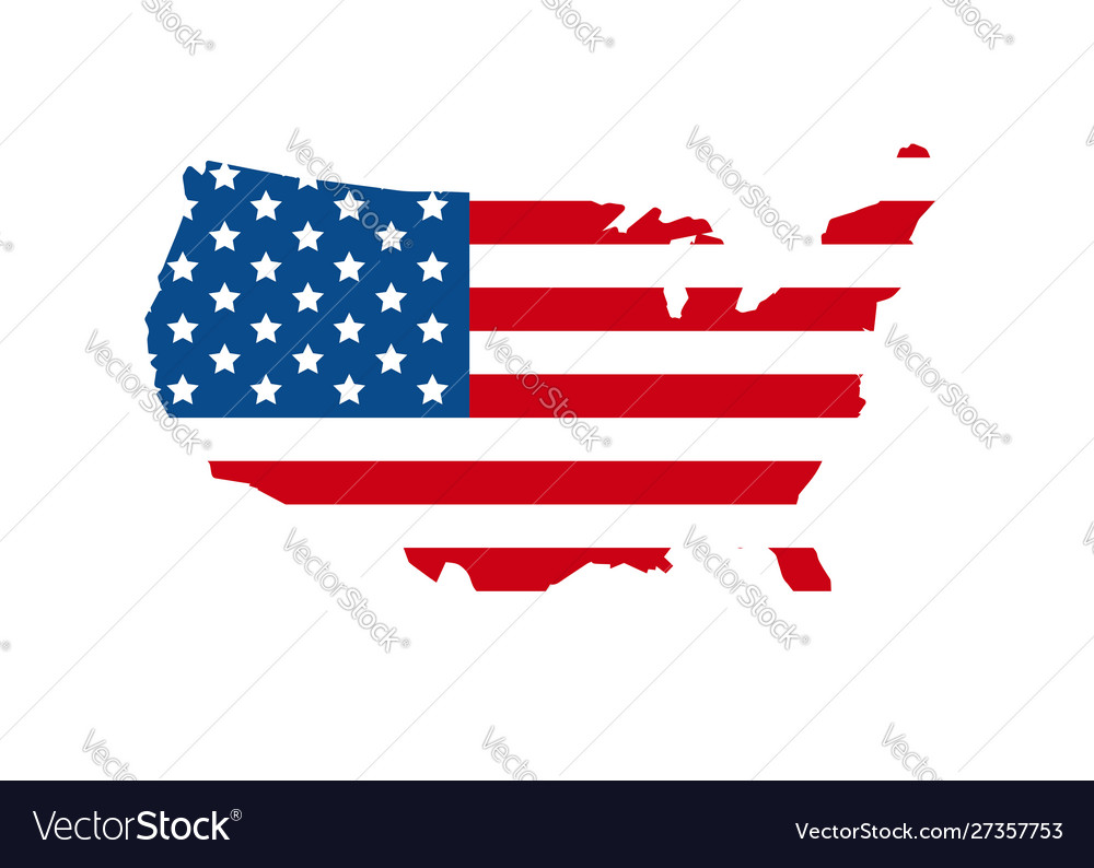 2020 Vote In Usa American President Banner Vector Image
