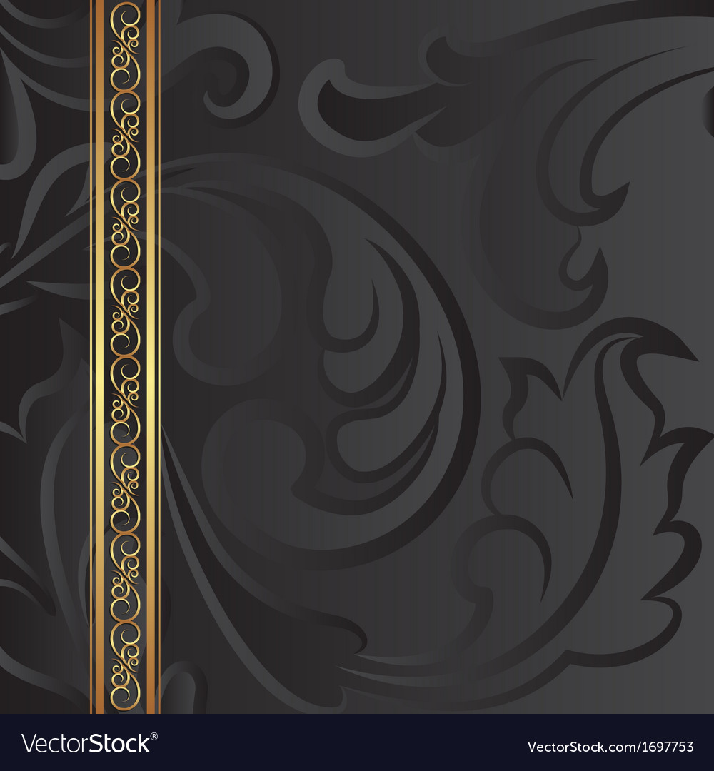 Black background Royalty Free Vector Image - VectorStock