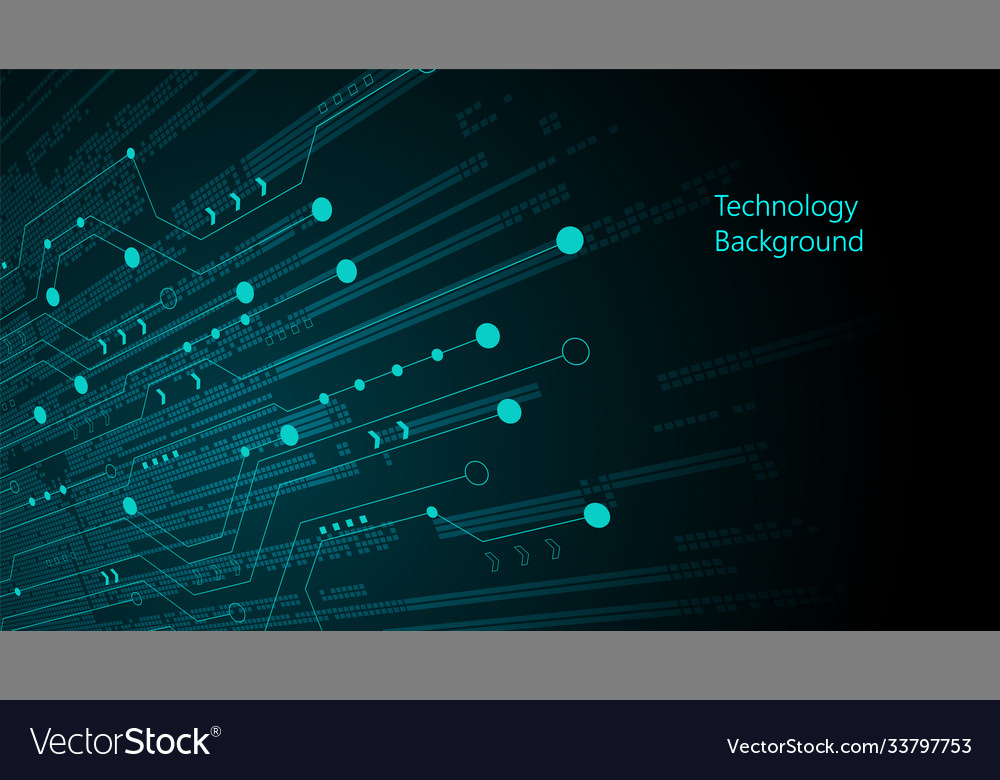 Circuit technology background Royalty Free Vector Image