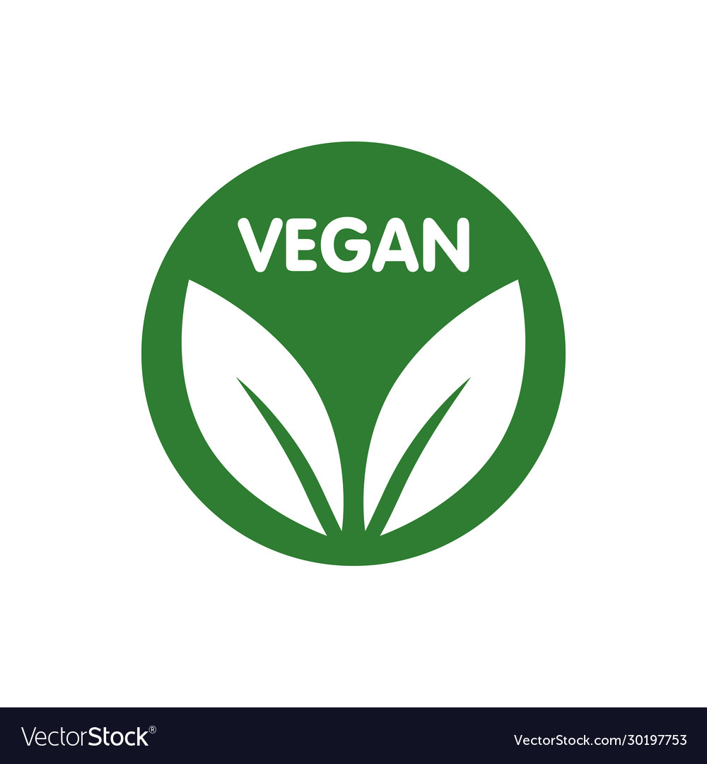 Vegan bio ecology organic logo and icon label tag Vector Image Vegan bio ecology organic logo and icon label tag Vector Image