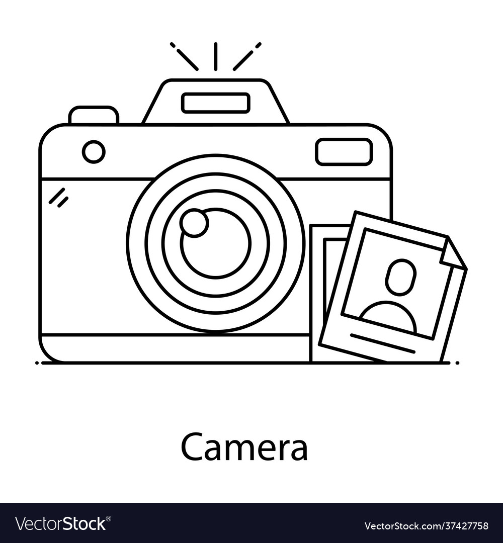 Camera Royalty Free Vector Image - VectorStock