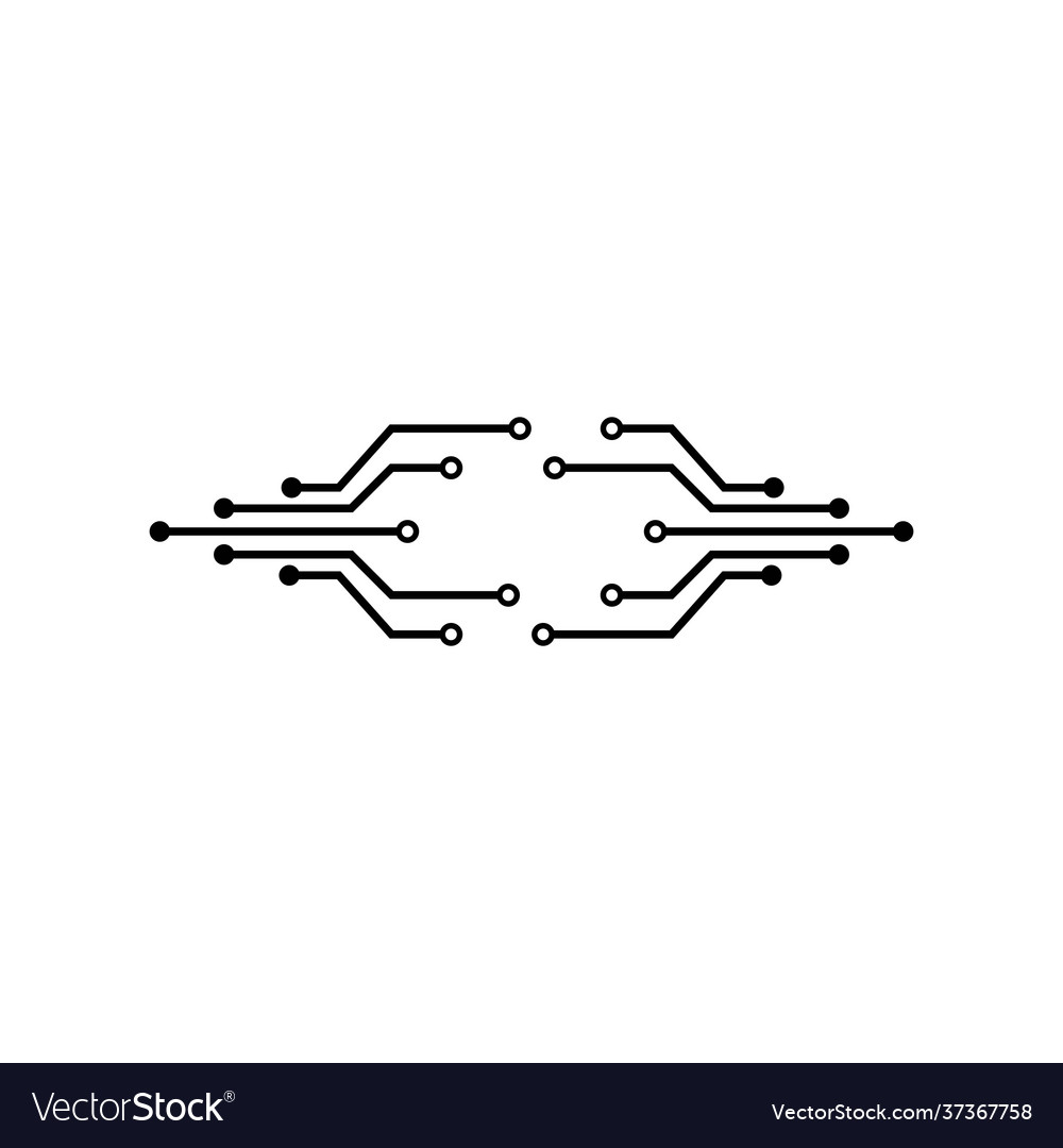 Circuit technology Royalty Free Vector Image - VectorStock