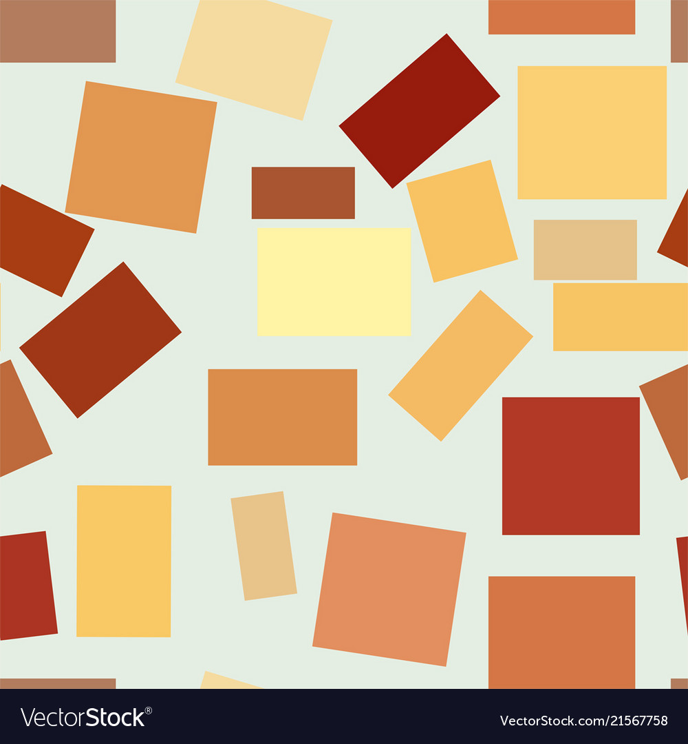 Seamless Artistic Square Rectangle Background Vector Image