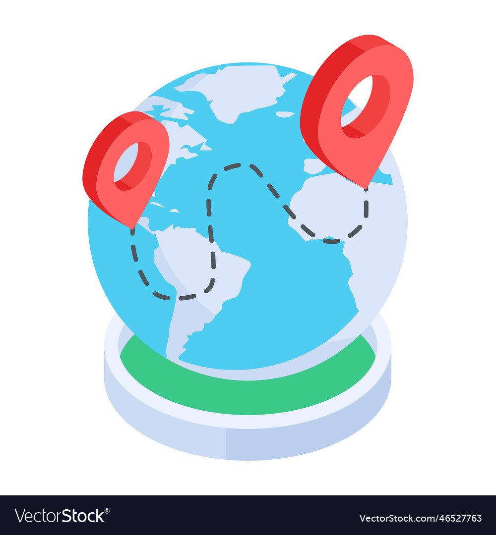 Geolocation Royalty Free Vector Image - VectorStock