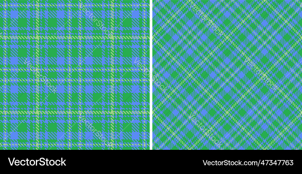 Plaid texture seamless of background textile Vector Image