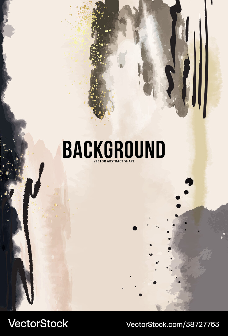Watercolor artistic pastel covers design creative Vector Image