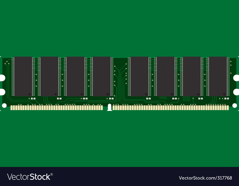 Memory stick Royalty Free Vector Image - VectorStock