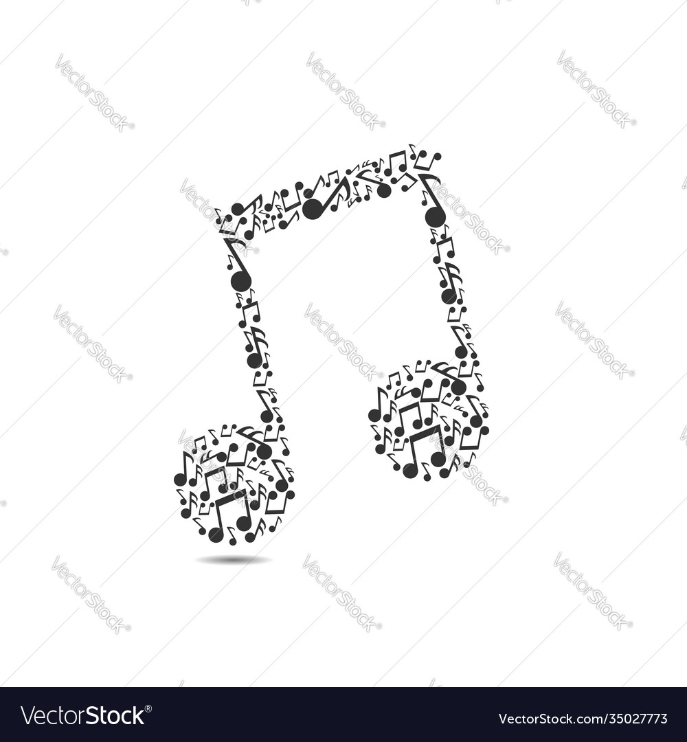 Musical notes Royalty Free Vector Image - VectorStock