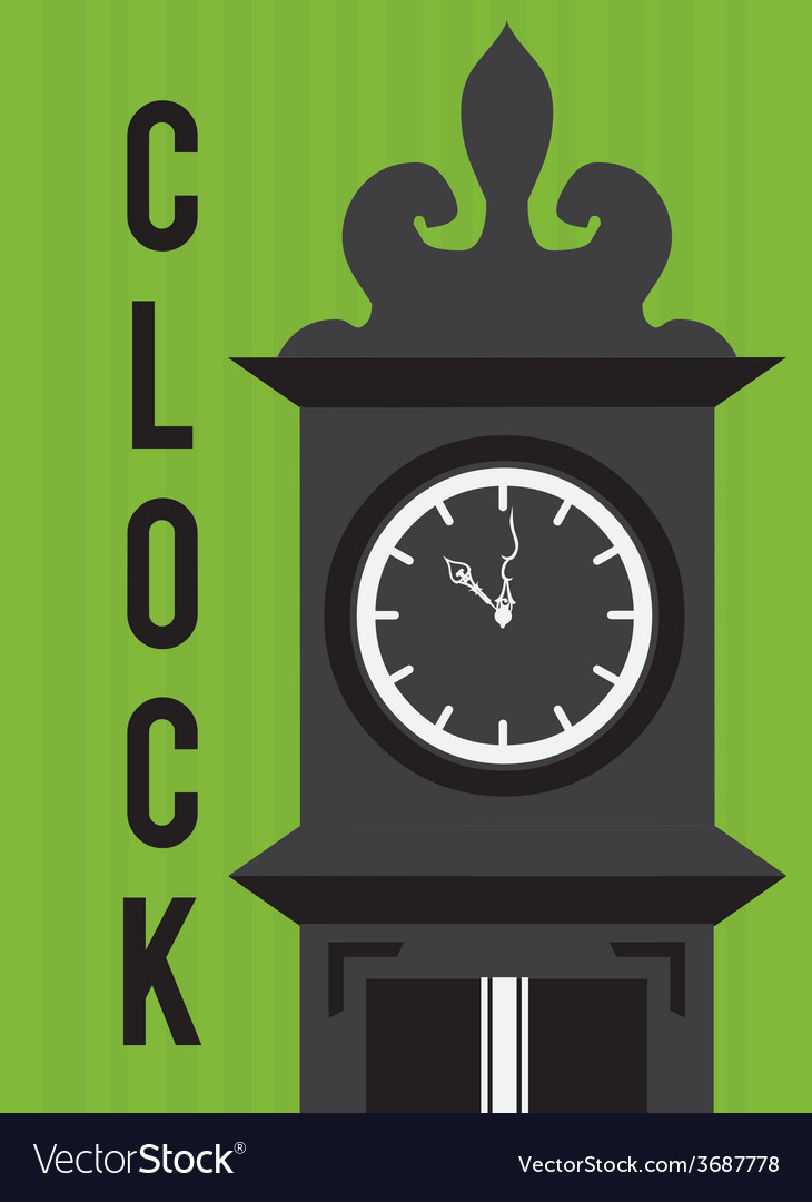 Time design Royalty Free Vector Image - VectorStock