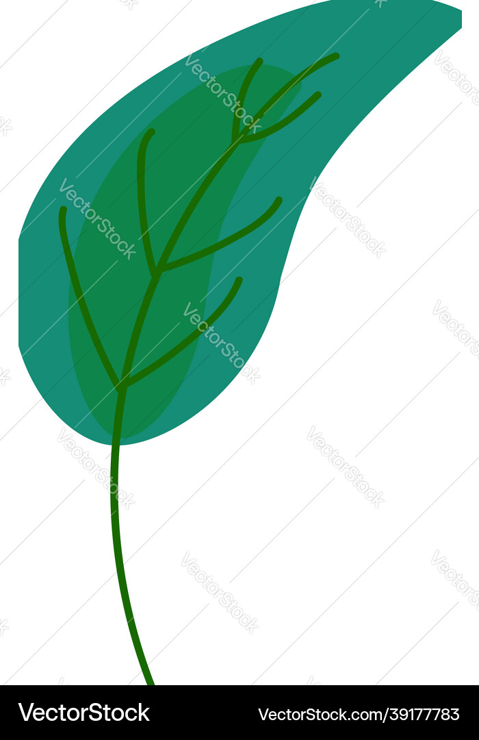 Growing tree green leaf garden eco nature Vector Image