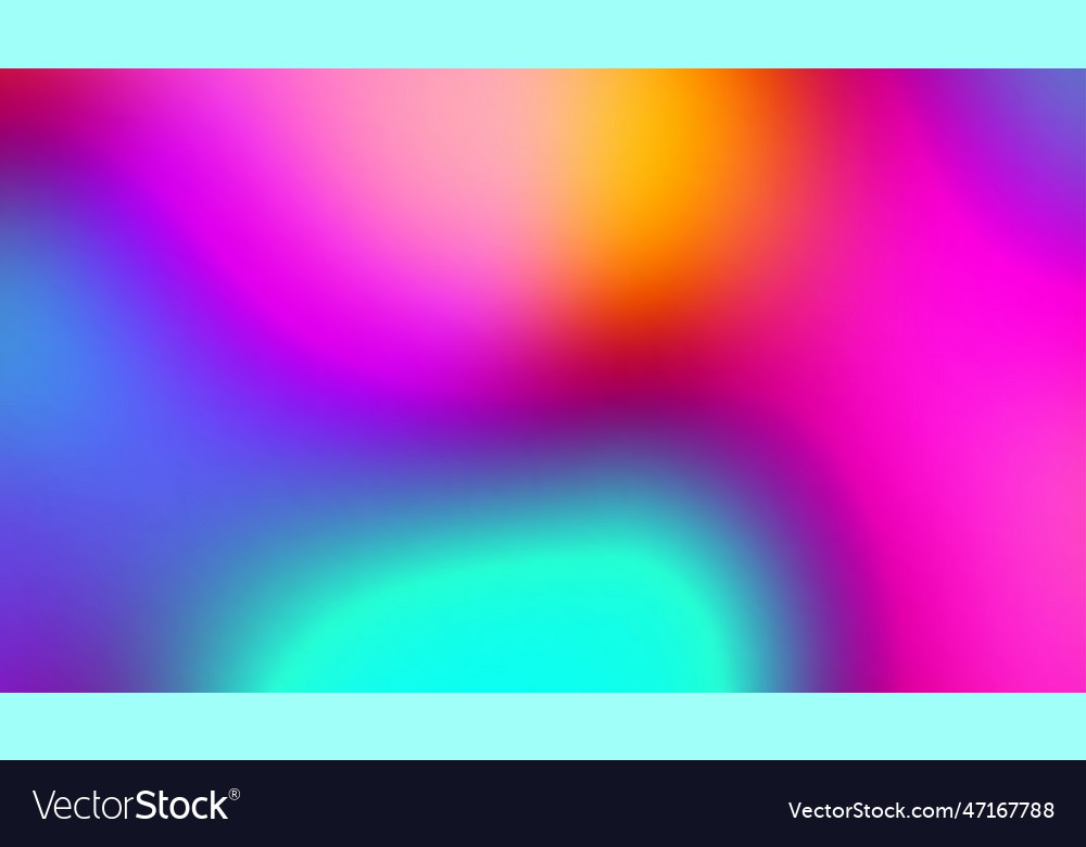 Abstract colorful gradient background design Vector Image