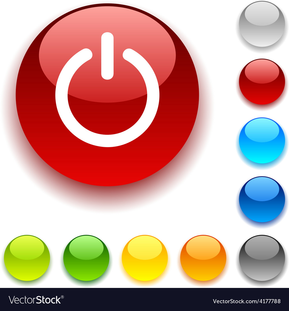 Switch button Royalty Free Vector Image - VectorStock