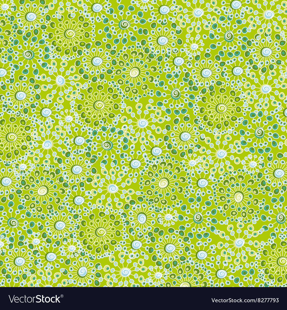 Abstract spring floral pattern Royalty Free Vector Image