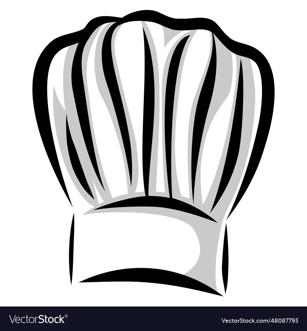 Chefs hat cartoon Royalty Free Vector Image - VectorStock