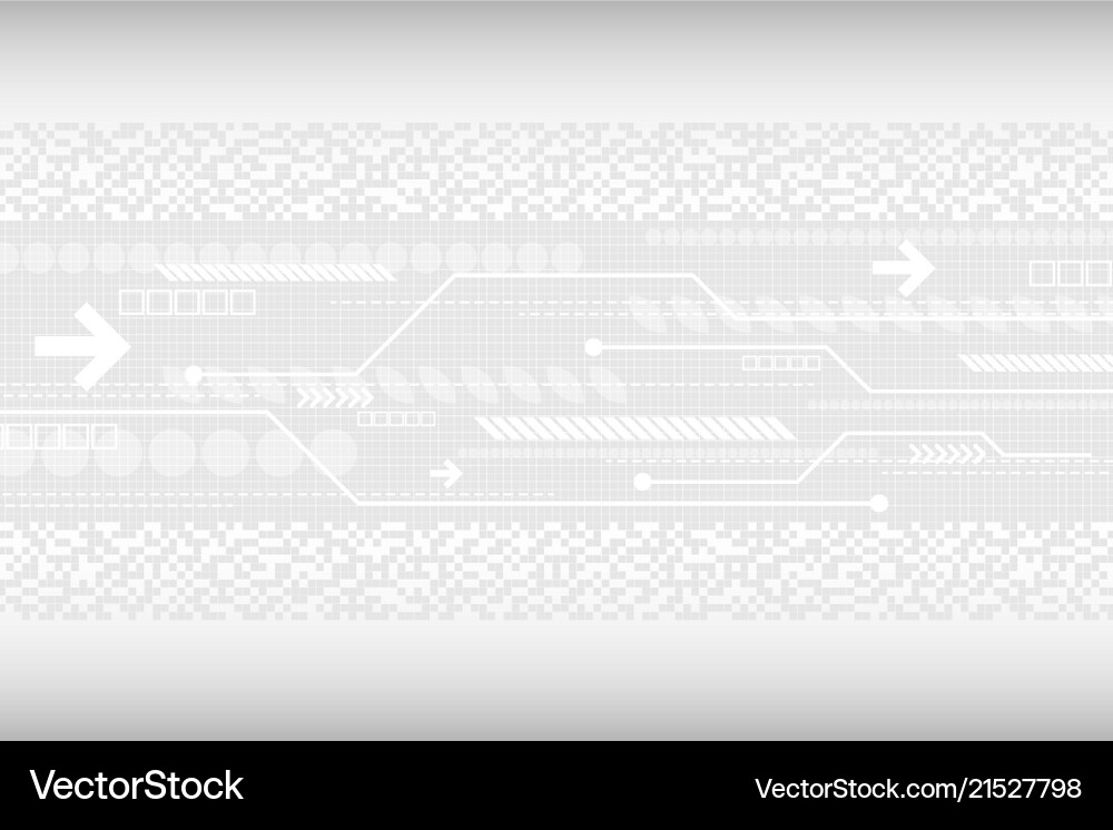 Technology in the form of digital Royalty Free Vector Image