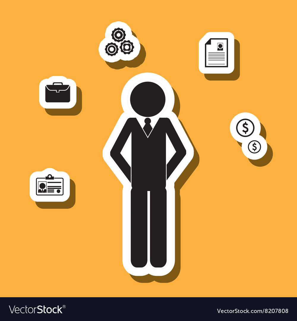 Human resources design Royalty Free Vector Image