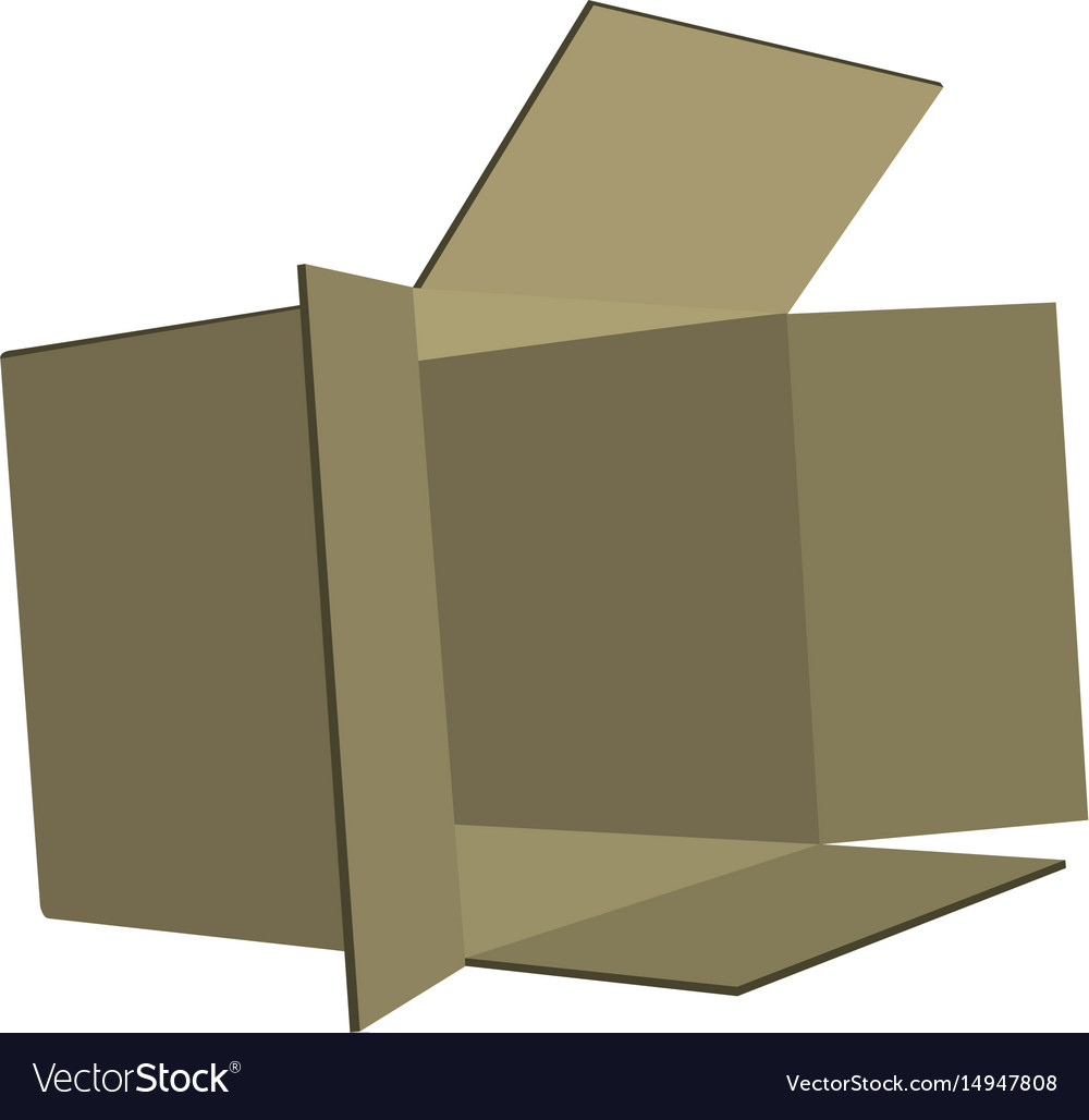 Open box Royalty Free Vector Image - VectorStock