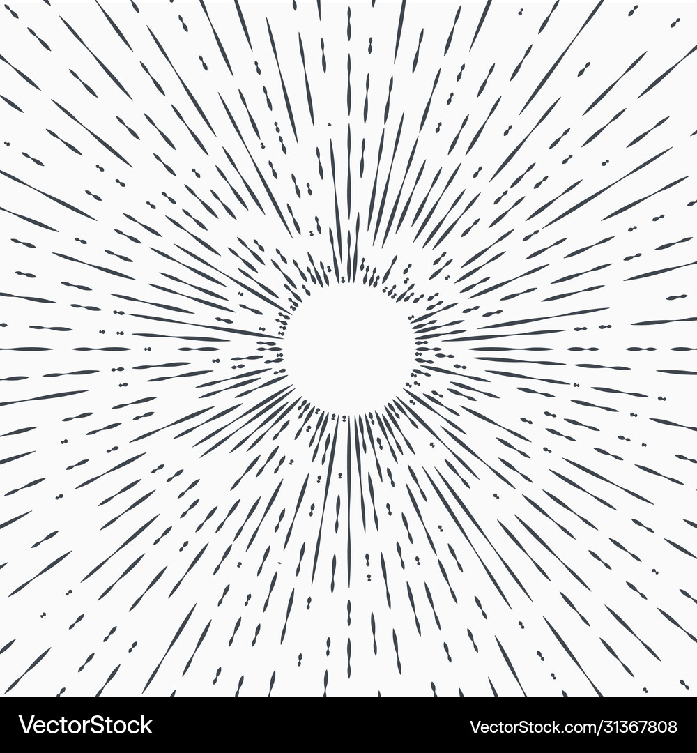 Sun burst star burst sunshine radiating from Vector Image