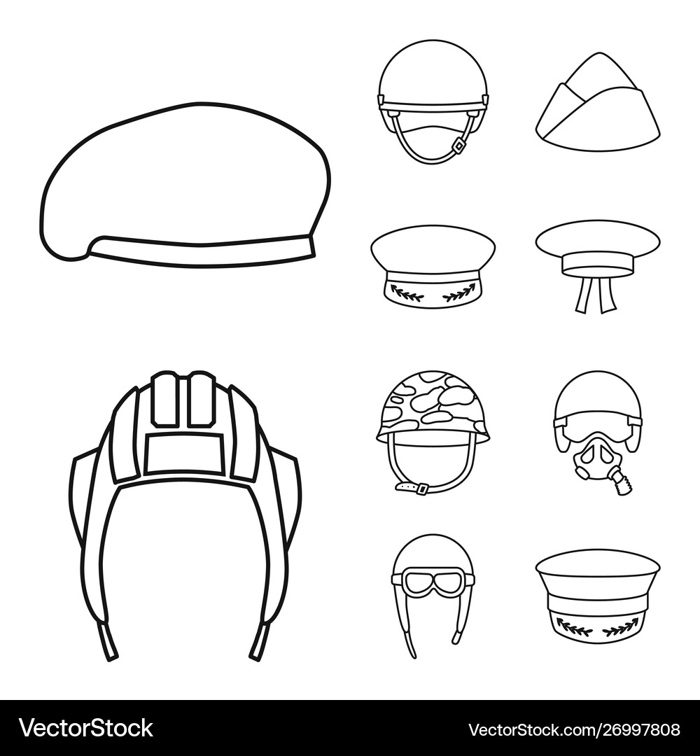 Uniform and soldier sign Royalty Free Vector Image