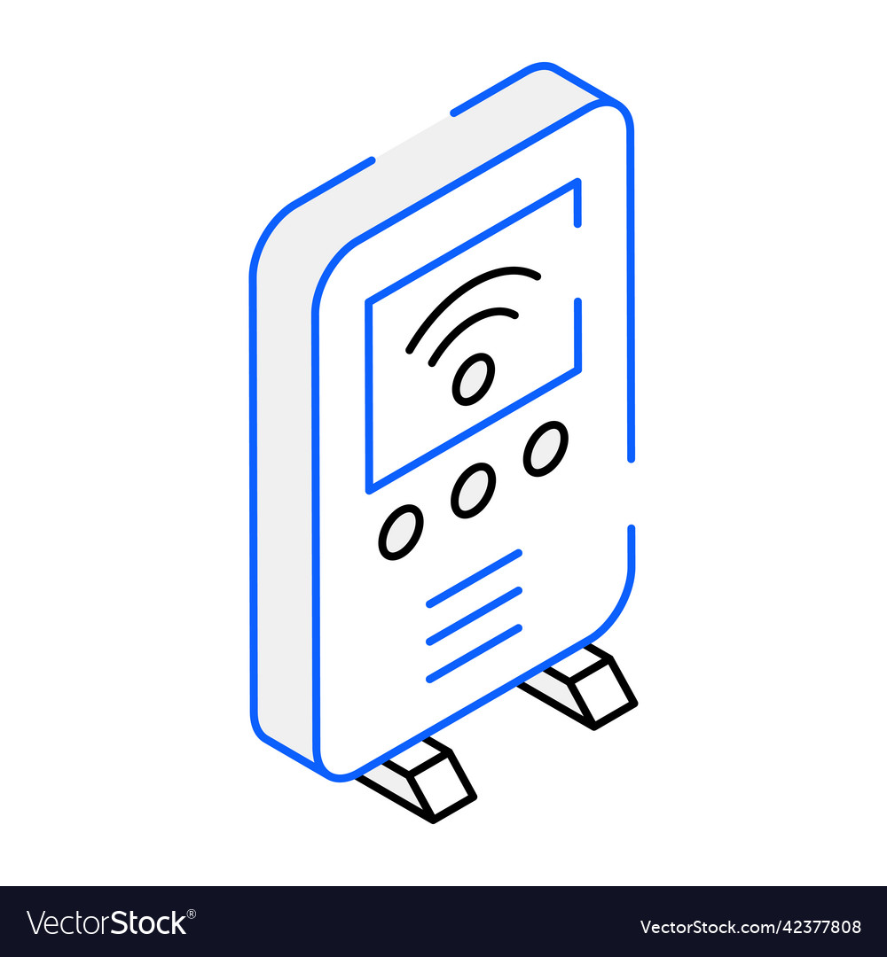 Wifi device Royalty Free Vector Image - VectorStock