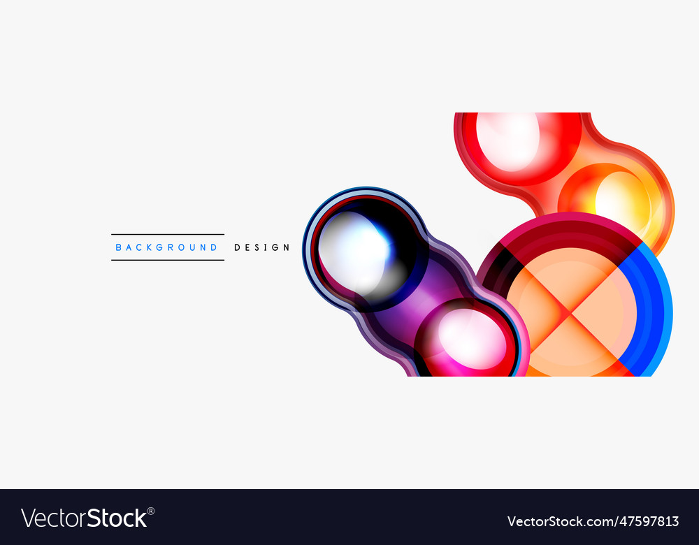 Circle pattern background abstract backgrounds Vector Image