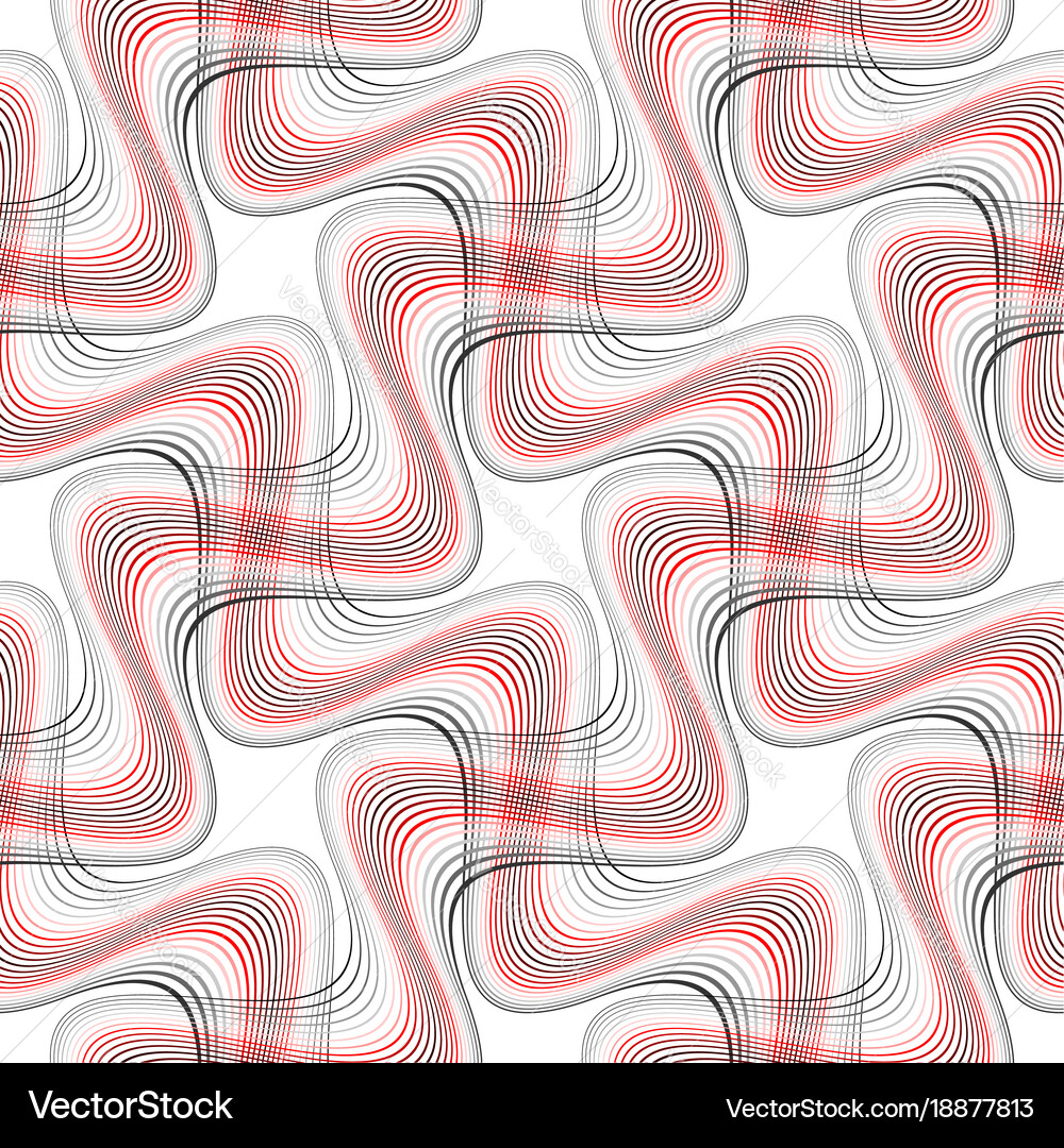 Design seamless colorful waving pattern Royalty Free Vector