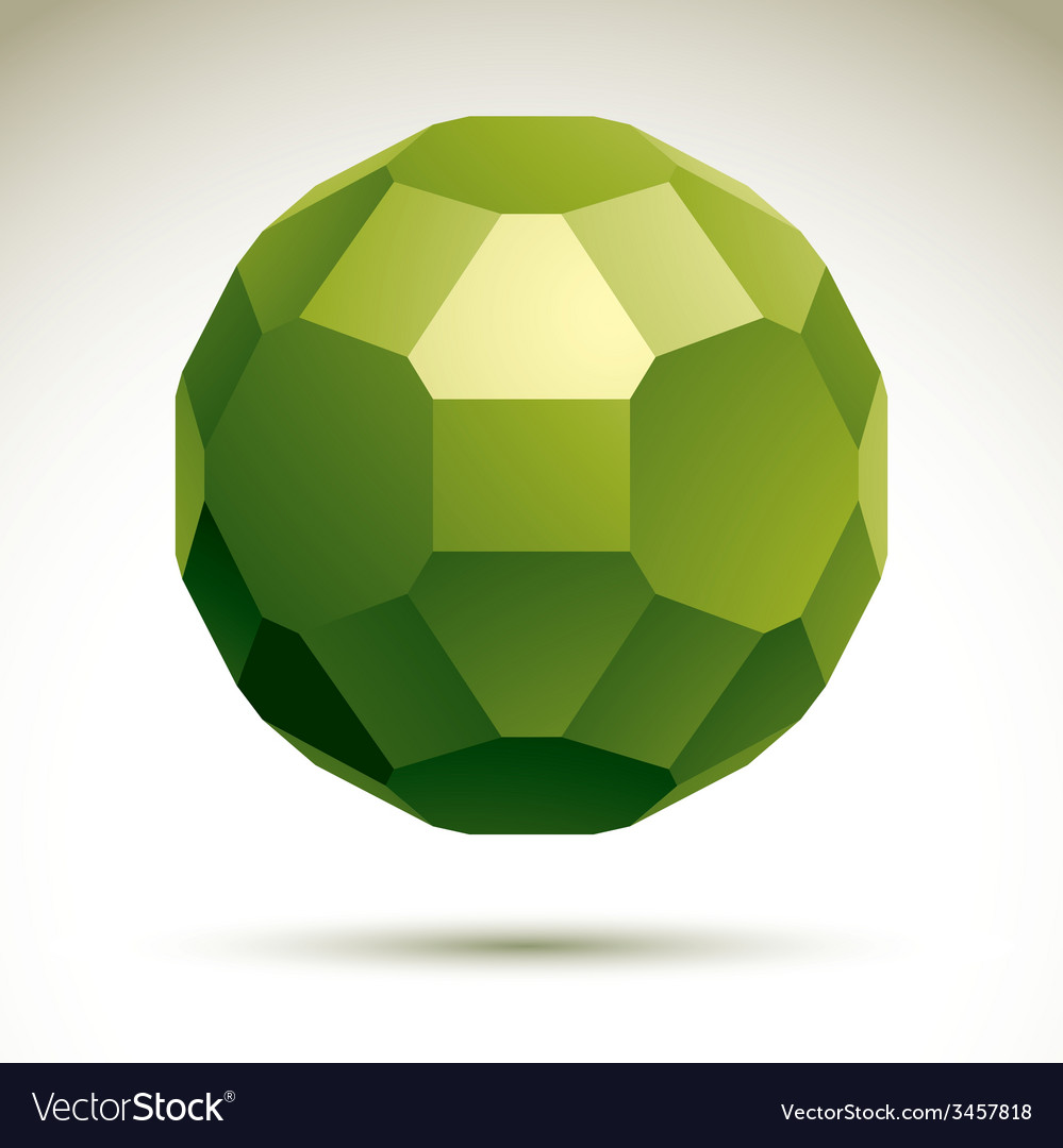 Abstract 3d Origami Polygonal Object Geometric Vector Image