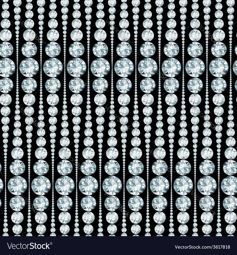 Seamless diamond pattern Royalty Free Vector Image